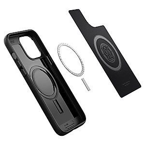 Spigen Core Armor Mag (MagFit) Compatible with MagSafe Designed for iPhone 13 Pro Max Case (2020) - Matte Black