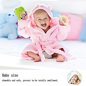 Yiosion Baby Rattles Sets Teether, Shaker, Grab and Spin Rattle, Musical Toy Set, Early Educational Toys Gift for 3, 6, 9, 12 Month Baby Infant, Newborn