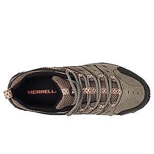 Merrell Women's CROSSLANDER 2 Hiking Shoe, Boulder/Peach, 8 M US
