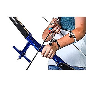 Upgraded SOOHUPET 6 Inch Archery Recurve Bow Sight Accessories T Shape Archery Shooting Target Sight Adjustable Bowsight with Optical Fiber Pin Sight for Target Practice (Black)…