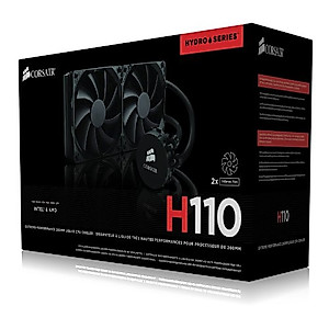 Corsair Hydro Series H110 280 mm High Performance Liquid CPU Cooler