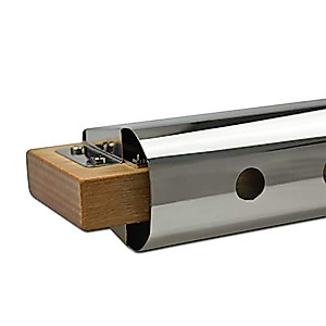 WAAZVXS 25 Hole Bass Harmonica Brass Mouth Organ Instrument Blues Harp Instrumento Chromatic Harmonica Key C Music Instrumet