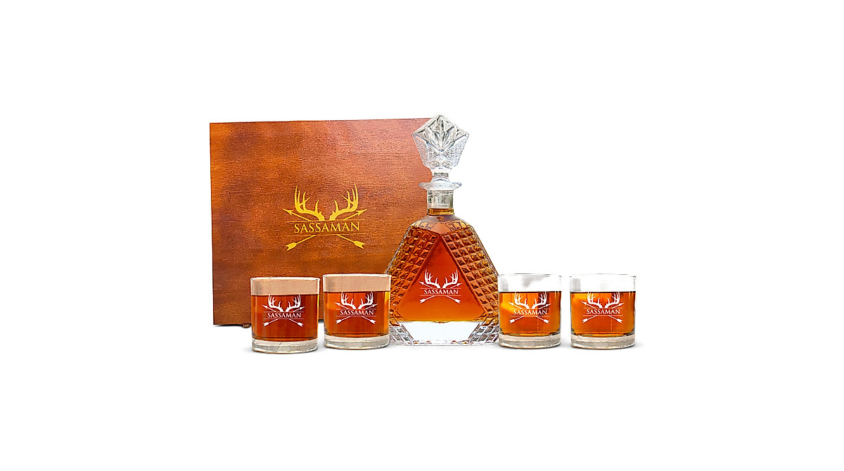 Personalized Bourbon Decanter Set – Perfect Gift for Whiskey Lovers