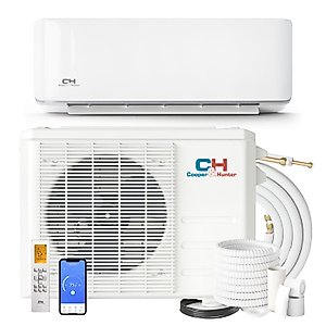 Cooper & Hunter 12,000 BTU, 115V Mini Split AC/Heating system Sophia Series 21.5 SEER with 16ft Installation Kit