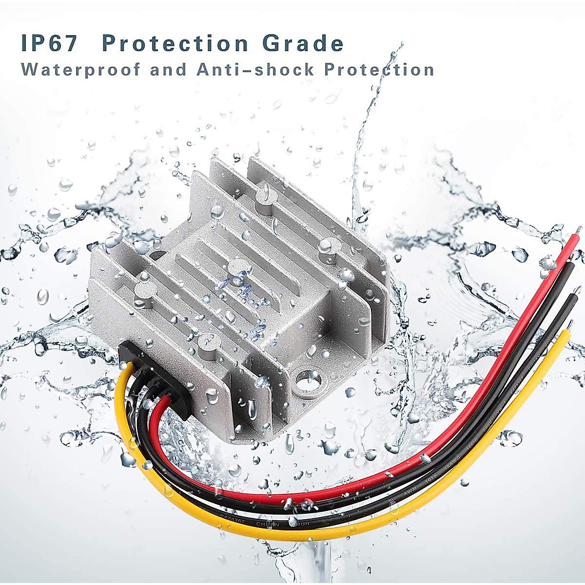 dkplnt 5A 60W 12V Golf Cart 24V 36V 48V to 12V Converter Buck Transformer DC-DC Converter Non-Isolated