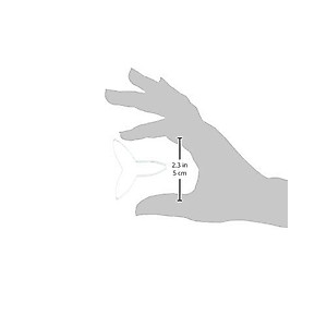 PME Stainless Steel Moth Orchid Petal Cutters, Set of 3, Standard, Silver