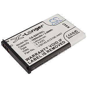 VINTRONS Replacement Battery for Siemens Gigaset SL910, Gigaset SL910A, Gigaset SL910H