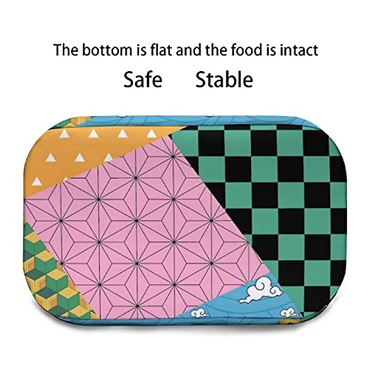 ZLCMMF Anime Reusable Lunch Bag Portable Lunch Box Insulated Tote Meal Bag for Women Men Work School Picnic