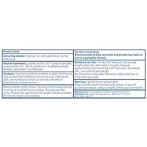 CatLax for Hairball Elimination and Prevention in Cats, 2 oz
