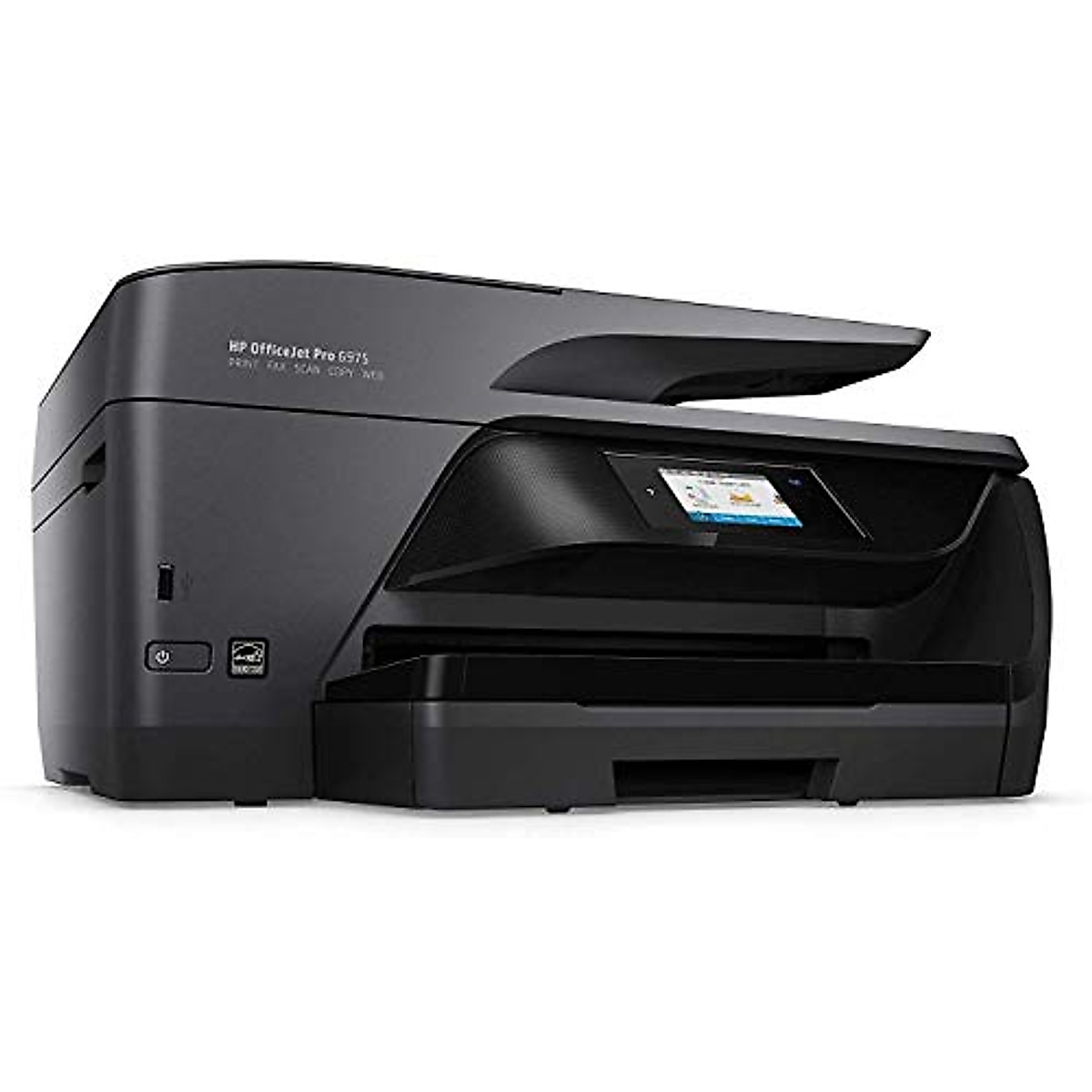 HP OfficeJet Pro 6975 All-in-One Wireless Printer, Double-Sided Print and Scan, HP Instant Ink, Works with Alexa (J7K36A)