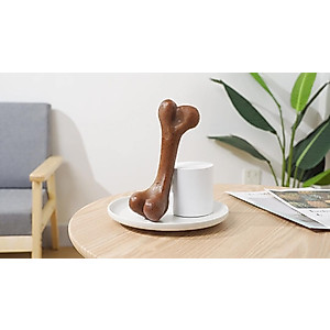 Dog Chew Toy for Aggressive Chewers,Hard Chew Toys for Dog, Indestrctible Durable and Interactive Nylon Dog Bone,Heavy Duty Dogs,Durable Nylon Teeth Cleaning Toys for Medium and Big Dog Breeds