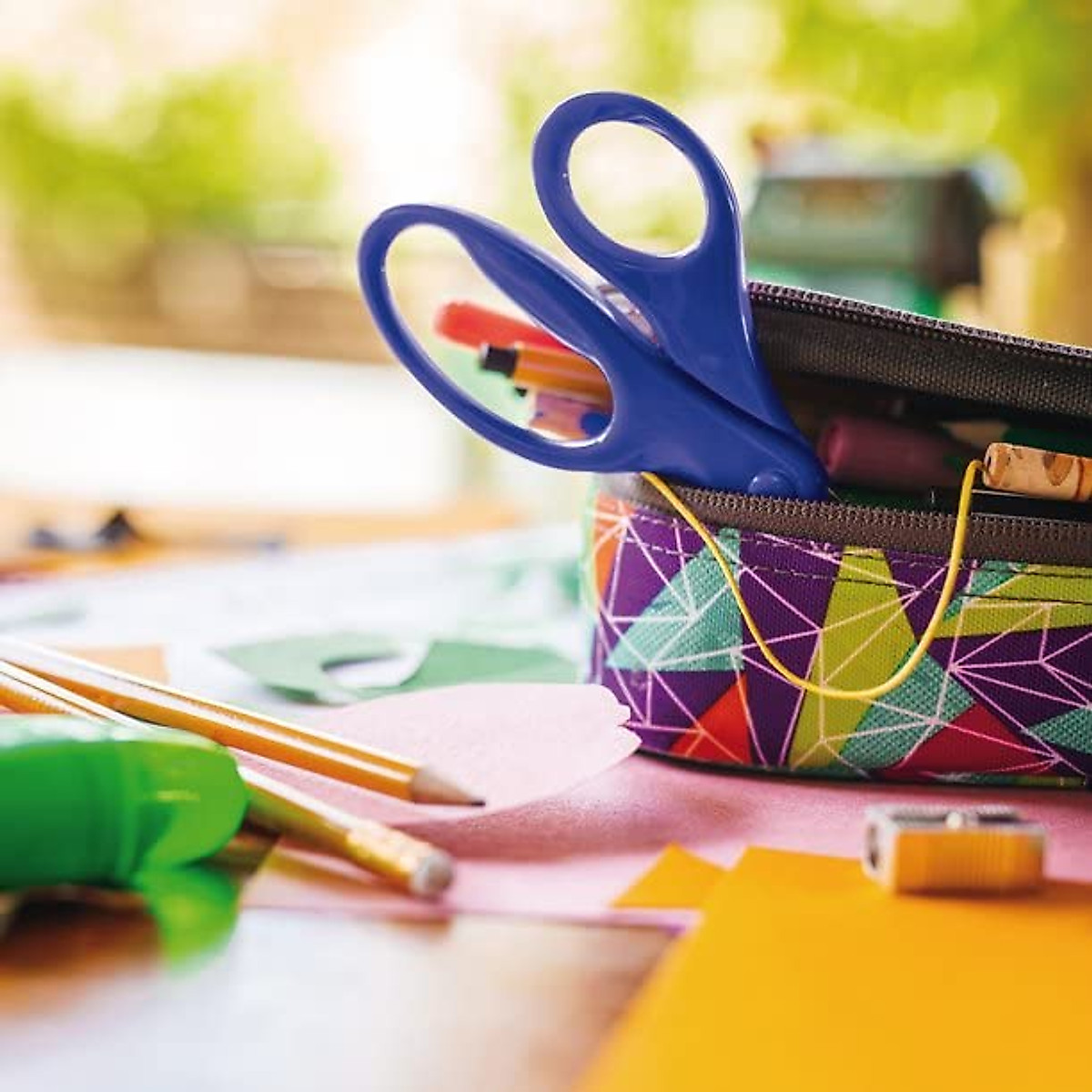 Fiskars Blunt-tip Safety-edge Blade Scissors Navy blue