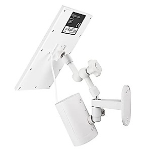 2-in-1 Wall Mount for Ring Solar Panel, Stick Up Cam Battery, Spotlight Cam Battery and Spotlight Cam Plus/Pro (Battery), Adjustable Angle to Get Maximum Sunlight for Your Ring Solar Panel