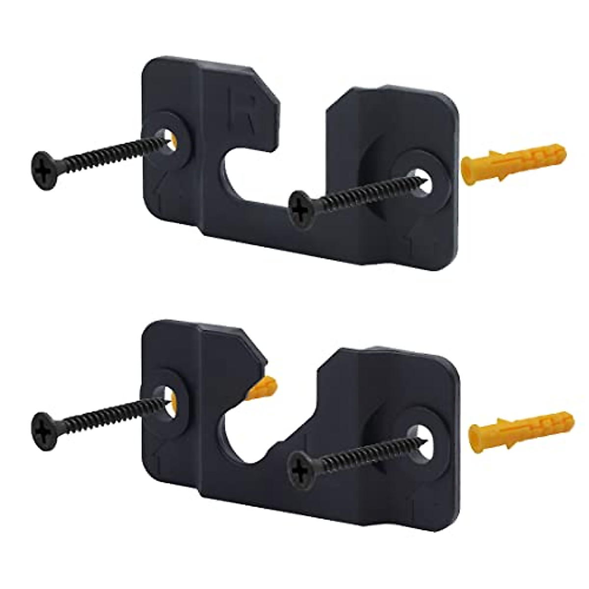 1 Pair of Wall Bracket AH96-03064A for Samsung HWH450 HW-H450 HWH500 HW-H500 HWH551 HW-H551 HWH570 HW-H570 Soundbar System