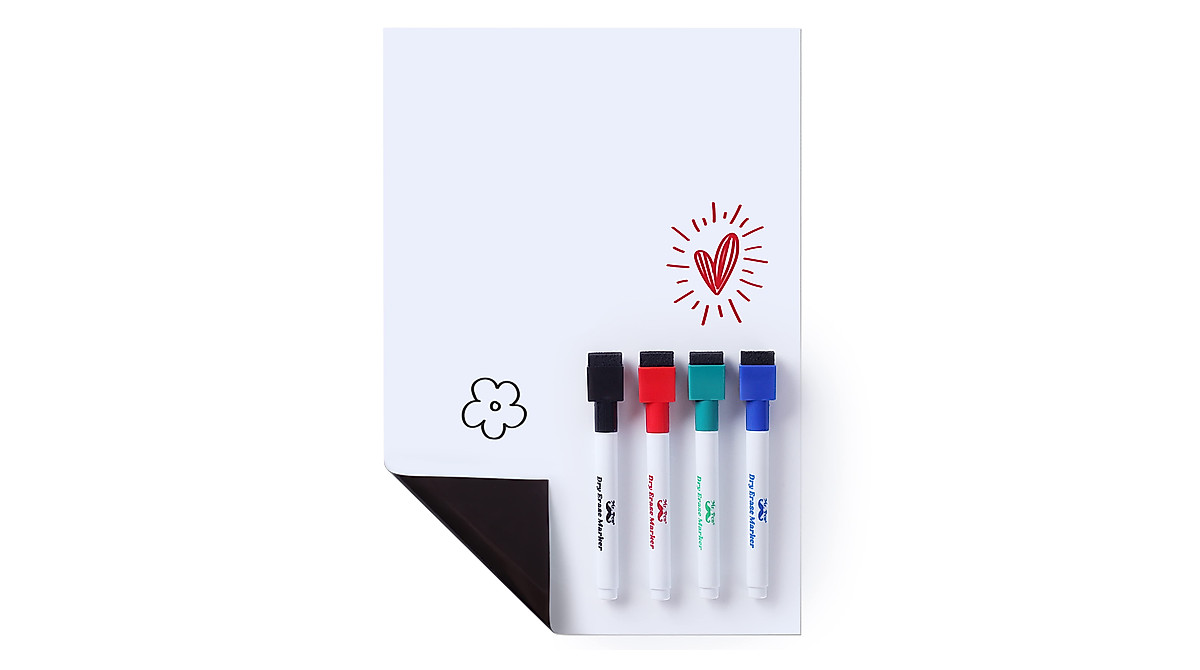 Mr. Pen Magnetic Dry Erase Whiteboard - 12x8.3" for Fridge & Notes