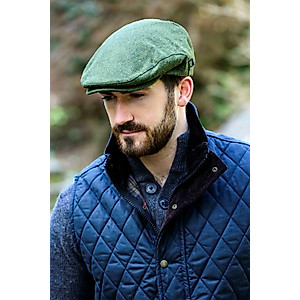 Mucros Weavers Trinity Cap Green Large