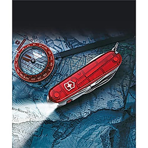 Victorinox Swiss Army Huntsman Lite Pocket Knife (Ruby)