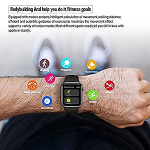 2023 New Smartwatch T900 Pro Max L Series 8 Smart Watch 1.92Inch Men Women Bluetooth Call Custom Watch Face Watch 8 Smart Watch PK i8 Pro Max T900 Pro Max Series 8 X8 Ultra (Black)