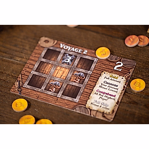 Strategy Board Games Bidding Game Calliope ShipShape Mixed Colors From the Makers of Tsuro and Roll For It Gift for Adults Family Kids