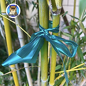 Owlery 8 mil Extra Thick 1/2" x 150 ft, Heavy Duty Stretch Garden Tie Tape, Plant Ribbon, Green Plant Tape, Garden Stake, Ideal for Vines, Tomatoes, Gardens and Orchards