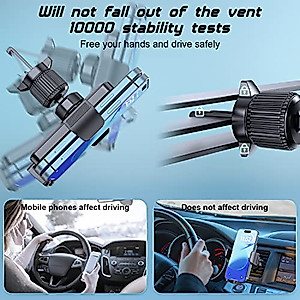 SUUSON Phone Holder for car -3in1 Long arm car Phone Holder Mount, Suitable for car Dashboard/Windshield/Vent, car Adjustable Phone Holder, Compatible with All Smart Phones and Cars