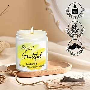 Thank You Gifts for Women, 7PCS Employee Appreciation Gifts Baskets for Women, Thank You Appreciation Gifts for Coworkers Teacher Principal Boss Secretary Nurse - Spa Gratitude Glass Cup Gift Box