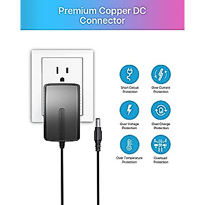 ZOSI DC 12V 2A 2000MA US CCTV Power Supply Adapter for Home Security Camera Surveillance System