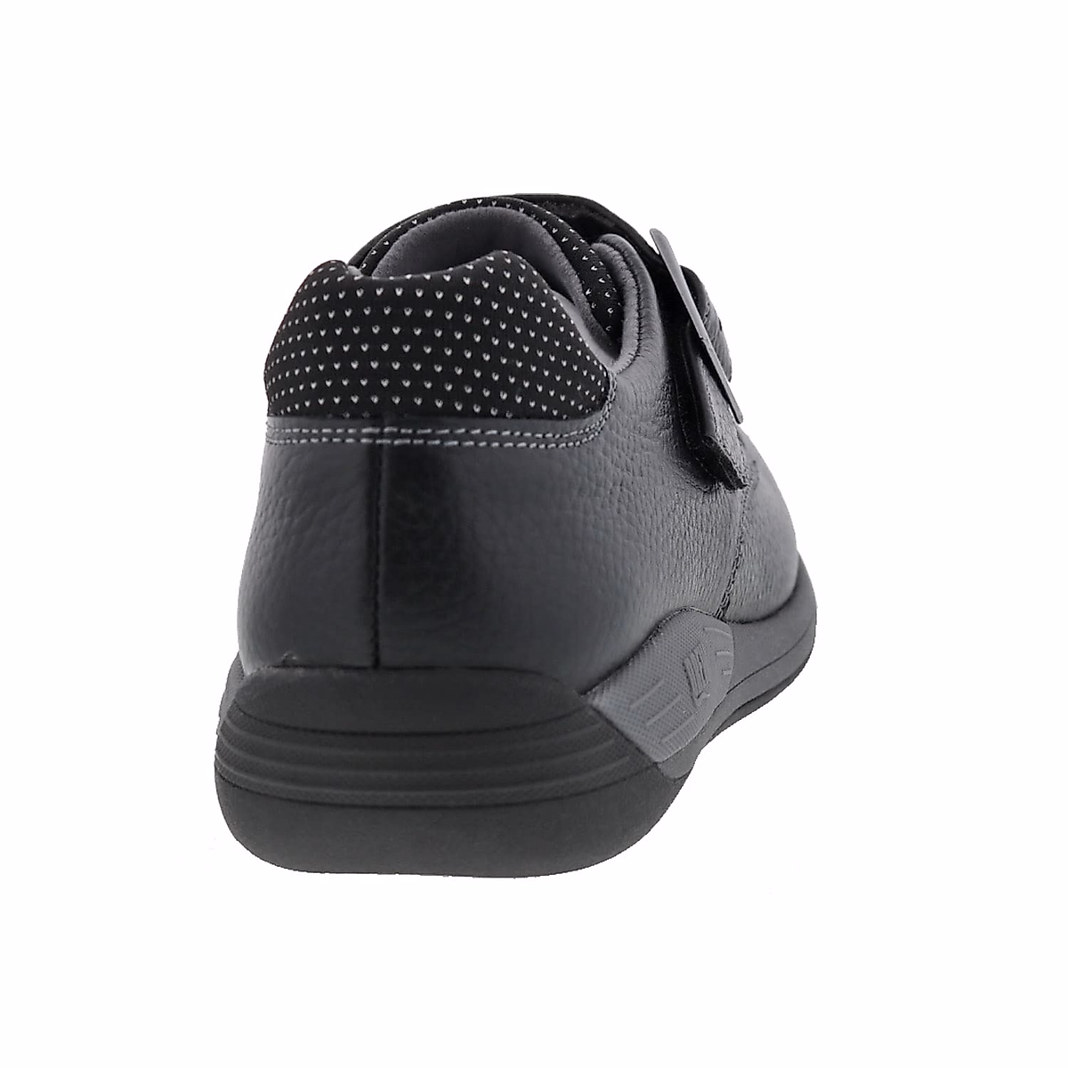 Drew Tempo, Womens Hook & Loop Orthopedic Comfort Shoe, Black Leather, 10.5 X-Wide (2E)