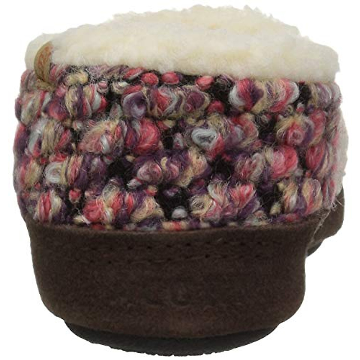 Acorn Unisex-Child L'il Jam Moc Slipper, Raspberry, 3-4 Big Kid