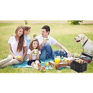 Kingshion Toaster Portable Storage Bag Compatible with Cuisinart CPT-160, Cuisinart CPT-160BKS, KEEMO and Most 2-slice Toasters, Toaster Storage Bagwith zipper for Most 2-slice Toasters (Dark Grey)