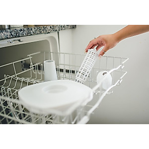 Crane Diffuser and Top Fill Ultrasonic Air Humidifiers for Bedroom and Office, 1.2 Gallon Cool Mist Humidifier for Large Room and Home, No Humidifier Filters Needed, White