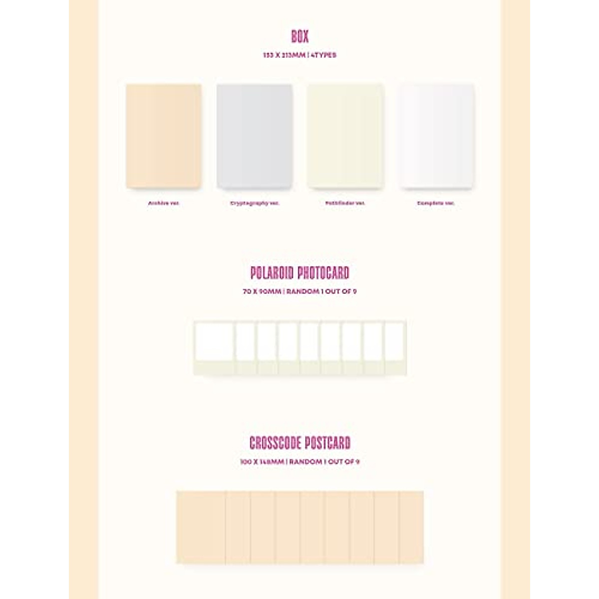 DREAMUS TWICE BETWEEN 1&2 11th Mini Album CD+Poster+Folding Poster On Pack+Photobook+Polaroid+Postcard+Sticker+Photocard+Heart Glass+Tracking Sealed (Cryptography Version)