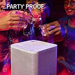 Ultimate Ears Hyperboom Portable & Home Wireless Bluetooth Loud Speaker, Big Bass, 24 Hour Battery, Water Resistant IPX4, 150 Ft Wireless Range with Signature Series Shockproof Water Resistant Case