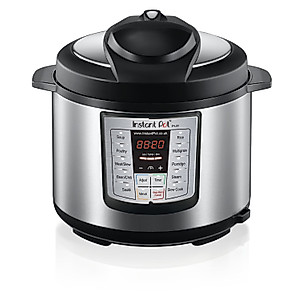 Instant Pot Lux 6-in-1 Electric Pressure Cooker, Slow Cooker, Rice Cooker, Steamer, Saute, and Warmer|6 Quart|12 One-Touch Programs