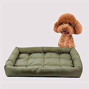 Pet Bed Oxford Cloth Square Pet Bed for All Seasons Cat Kennel Kennel Pet Mattress Suitable for Sleeping Pet Mats