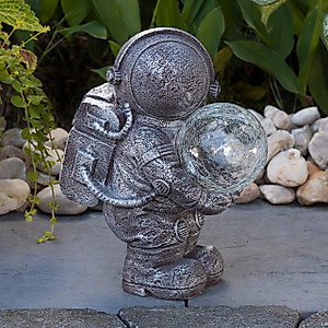 VP Home Spaceman Solar Powered LED Outdoor Decor Garden Light