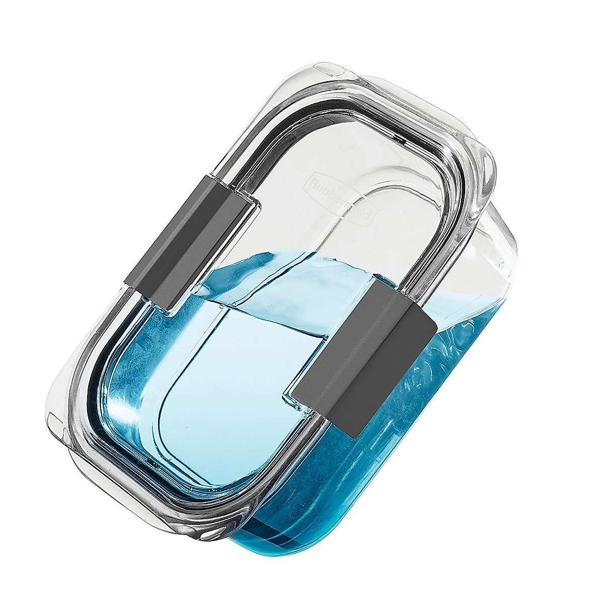 Rubbermaid Brilliance Food Storage Container, 100% Leak-Proof, Medium, 3.2 Cup