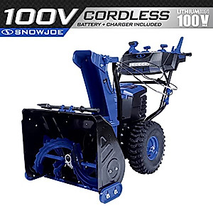 Snow Joe iON100V-24SB 100-Volt iONPRO 24-Inch Cordless Dual-Stage Snow Blower