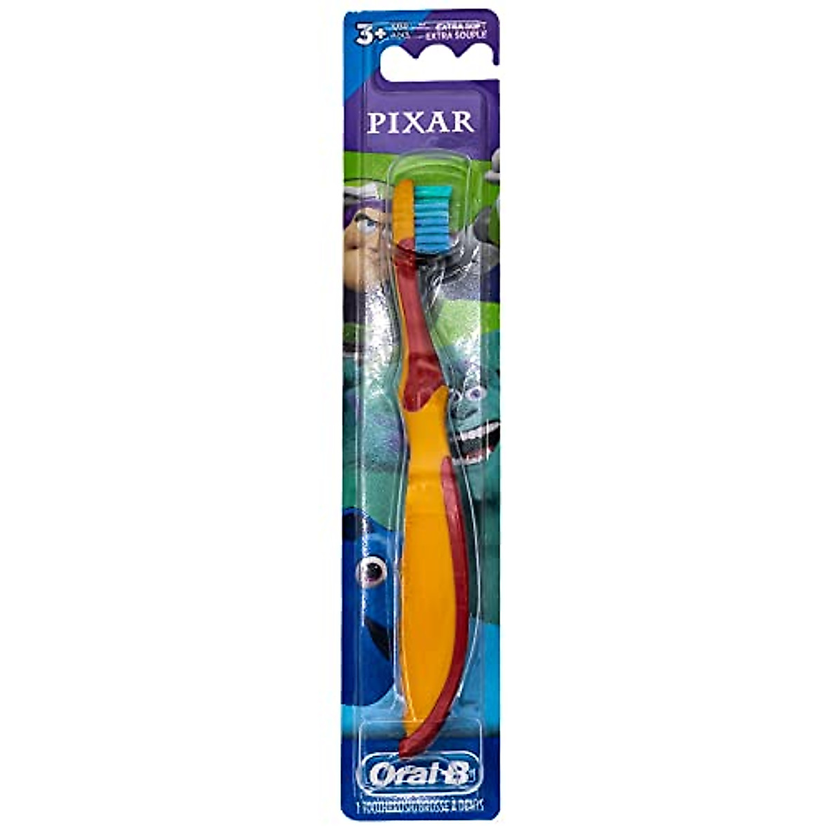 Oral-B Kids Pixar Toothbrush, Children 3+, Extra Soft, Characters Buzz Lightyear - 1 Count