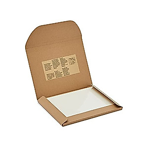 Amazon Basics Clear Thermal Laminating Plastic Paper Laminator Sheets - 9 x 11.5-Inch, 50-Pack, 3mil