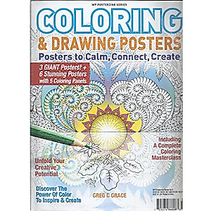 COLORING & DRAWING POSTERS, SERIES NO. 6 (WP POSTERZINE SERIES)