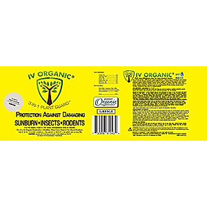 IV Organic 3-in-1 Plant Guard, 1 Pint (Greige)