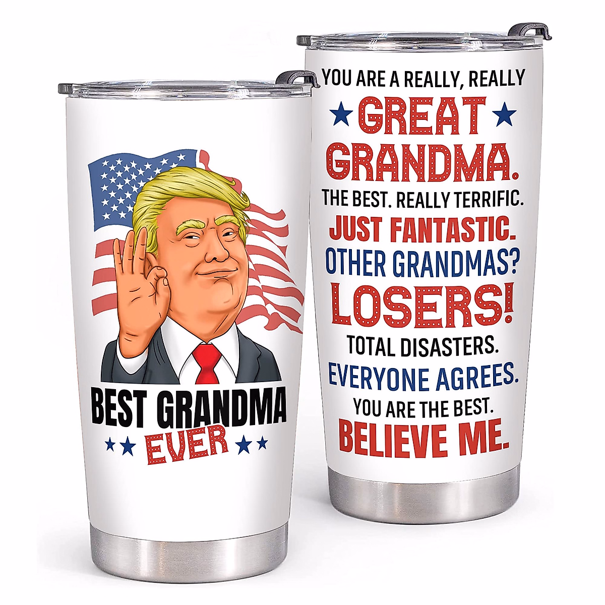 Gifts for Grandma from Grandchildren - Great Grandma Gifts - Grandma Christmas Gifts - Christmas Gifts for Grandma - Grandma Birthday Gifts for Grandma, Grandma Gift Ideas - Grandma Tumbler 20Oz