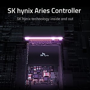SK hynix Platinum P41 1TB PCIe NVMe Gen4 M.2 2280 Internal Gaming SSD, Up to 7,000MB/S, Compact M.2 Form Factor - Internal Solid State Drive with 176-Layer NAND Flash
