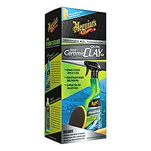 Meguiar's G200200 Hybrid Ceramic Quik Clay Kit