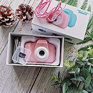 Banaza Kids Camera with Case – Camera for Kids with 32GB SD Card and Case Included | Kids Digital Camera | Best Birthday Gift for 3-6 Year Old | Toddler Video Recorder with 1080P HD 2 Inch LCD (Pink)