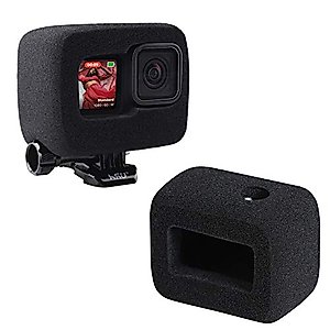 HSU Windslayer Cover for GoPro Hero 11/10/ 9 Black, Windslayer Cover Housing Frame Case, Video Noise Reduction Accessory (2 Pack)