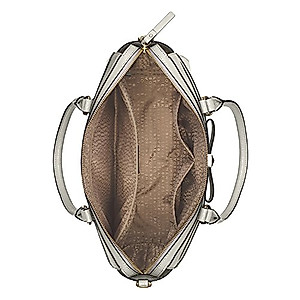 Kate Spade Beacon Court Jeanne Patent Leather Satchel, Light Smoke