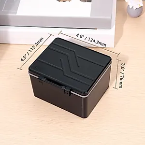 20 Slots 18650 Battery Case, 18650 Battery Organizer,High Capacity Water-Resistant Anti-Shock Anti-Dust, 18650 Battery Box Storage