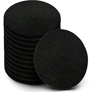 Activated Charcoal Filter Kitchen Compost Bin - 12Pcs Replacement Charcoal Filters Countertop Compost Bucket for Kitchen Countertop - Garbage Pail Odor Control Activated Carbon Adsorption Refill Set